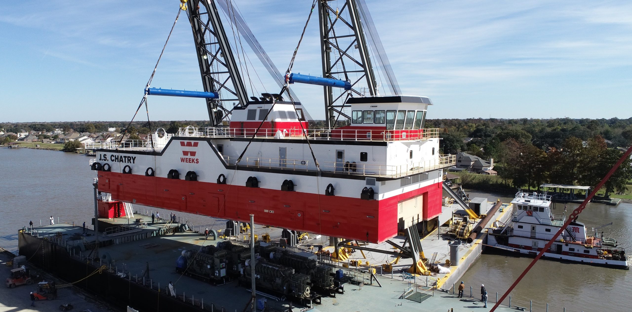 Dredge Fabrication Projects | C & C Marine and Repair